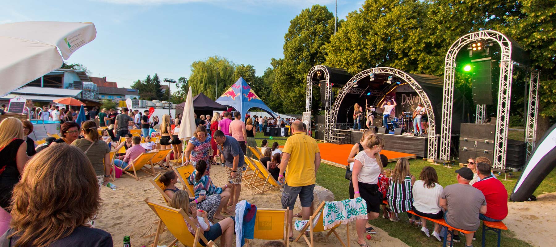 Stadtstrand Mainburg – Wir bringen den Strand in die Stadt